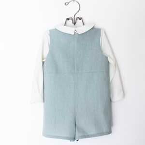 Little Boys Mint Blue Vintage Style Outfit, Toddler Boys Wedding Outfit ...