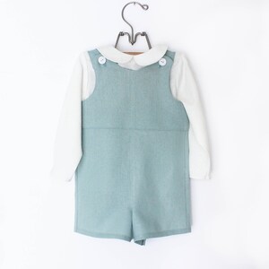 Little Boys Mint Blue Vintage Style Outfit, Toddler Boys Wedding Outfit ...