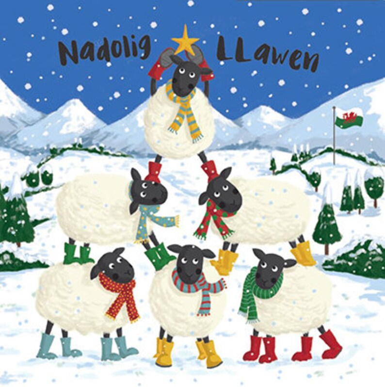 Nadolig Llawen - Etsy
