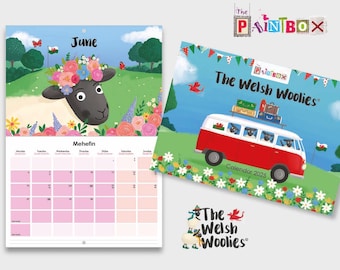 Welsh Language Calendar 2025 - Calendr Cymraeg 2025 - Calendr Wal Y ...