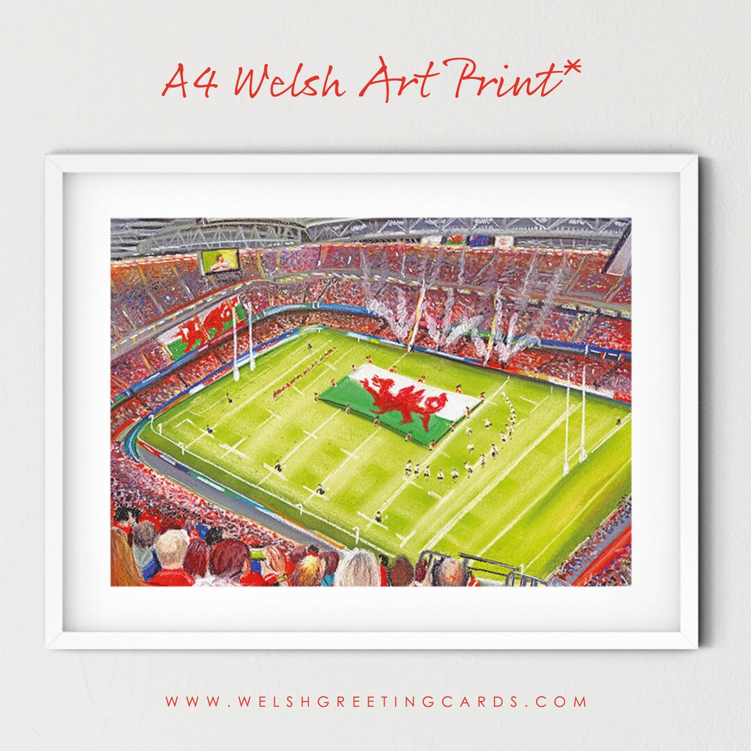 Principality Stadium Art Print - Etsy