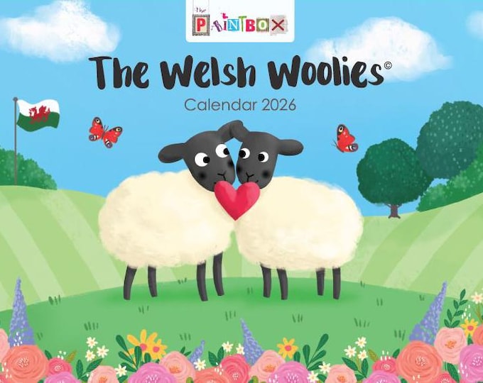Welsh Woolies 2026 Calendar (bi-lingual) - Etsy UK