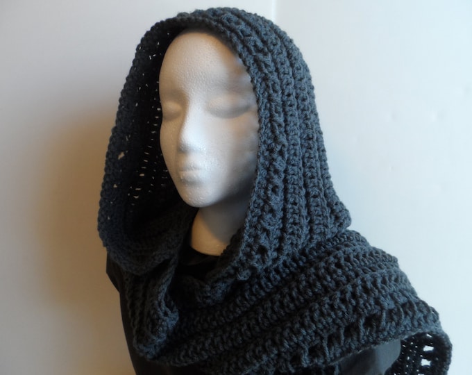 Hooded Scarf CROCHET PATTERN, PDF Download, Scoodie Pattern, Scarf With ...