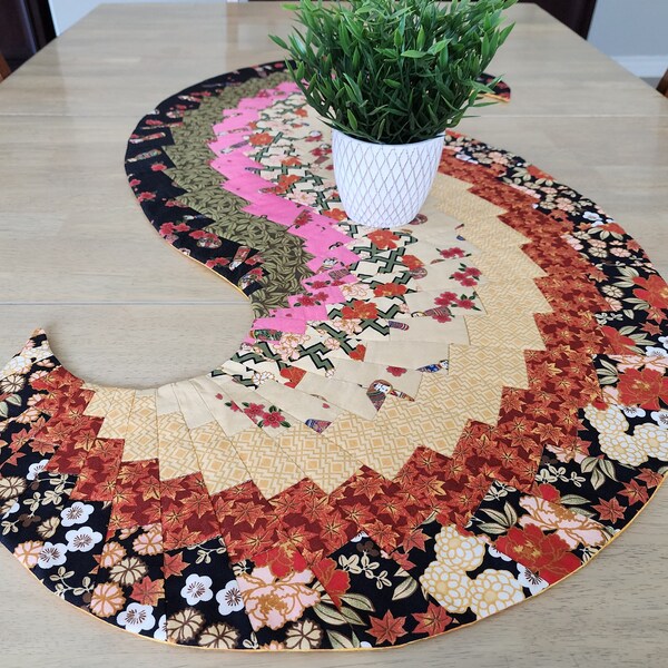 Asian Table Runner - Etsy