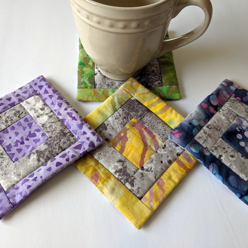 Quilted Coasters - Etsy