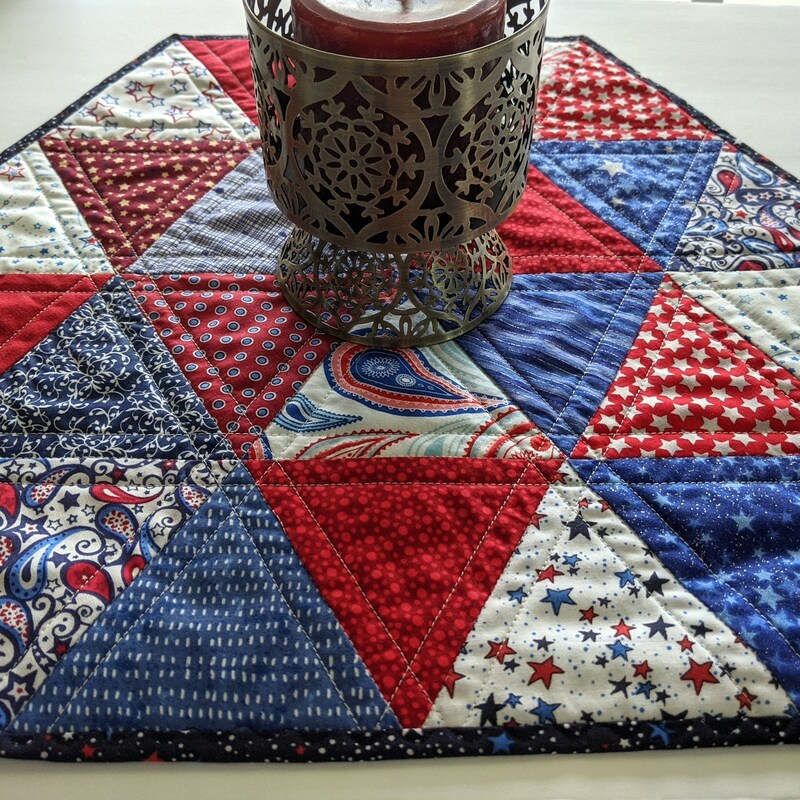 Patriotic Table Mat - Etsy