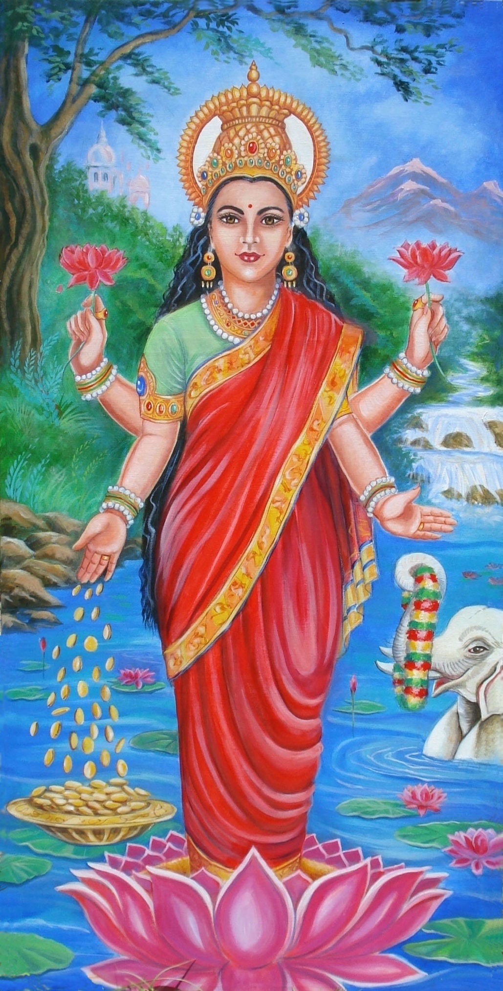 Spiritual Laminated Deity Cards - Etsy