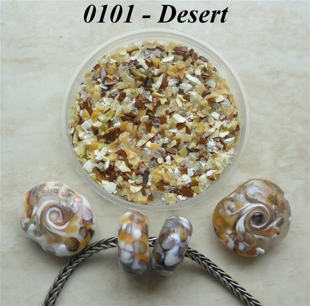 0101 Desert - Reactive Glass Frit Blend - K1 - COE 92-96 (can Be Used ...