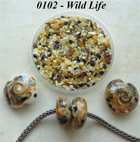 0102 Wild Live A Reactive Glass Frit Blend K1 COE 92-96 | Etsy