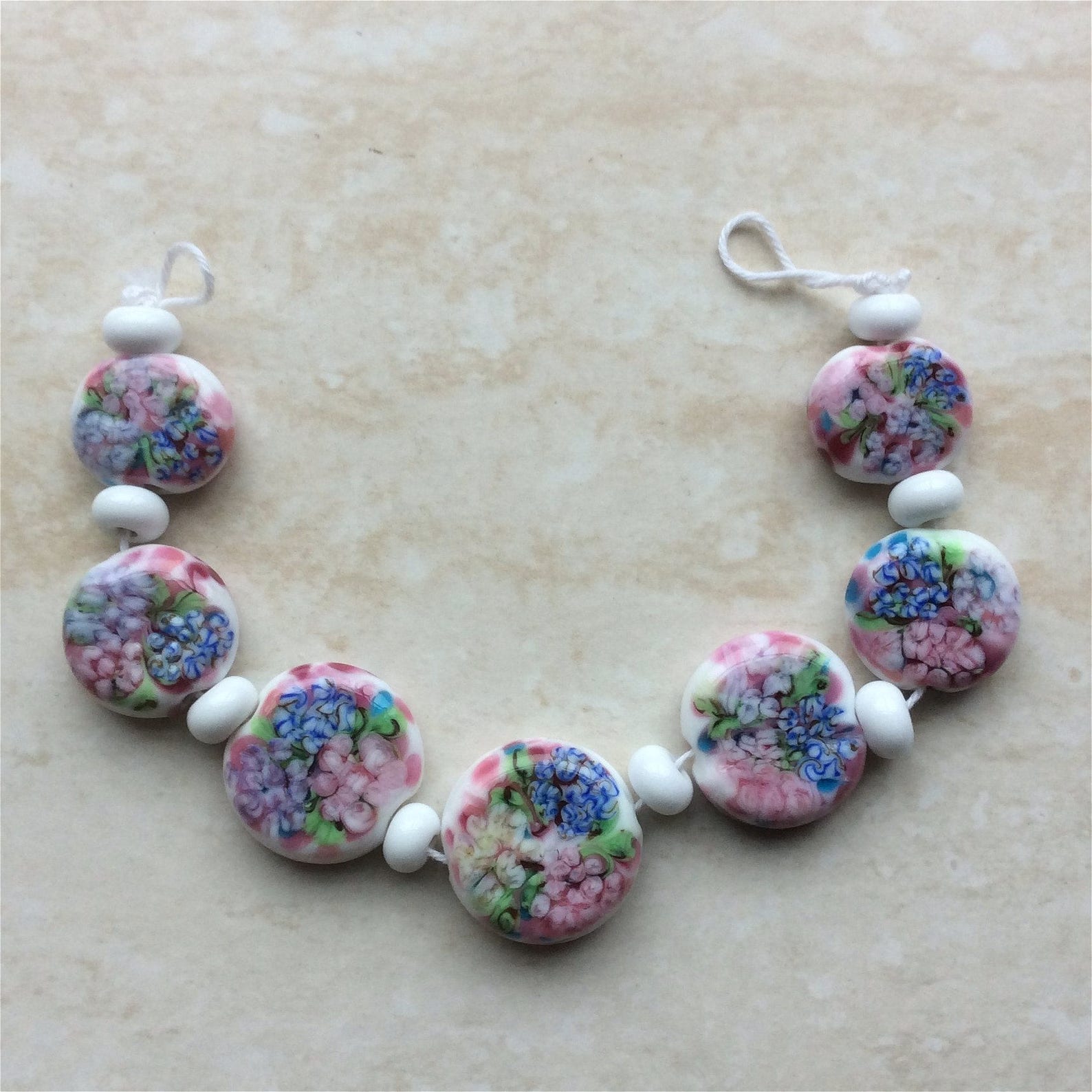 0301 - Pink Floral - Glass Frit Blend - K1 - COE 92-96 (can Be Used on ...