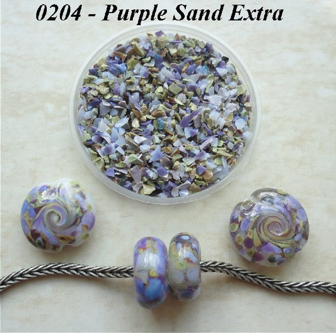 0204 Purple Sand Extra - Reactive Frit Blend - K1 - COE 92-96 (can Be ...