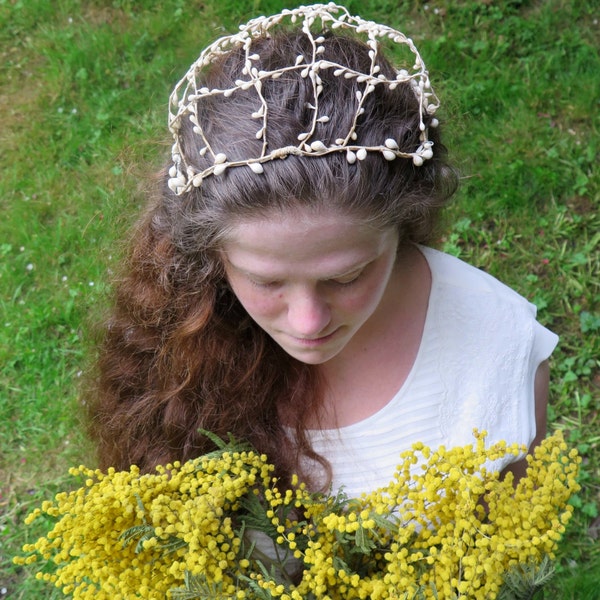Wax Flower Crown - Etsy