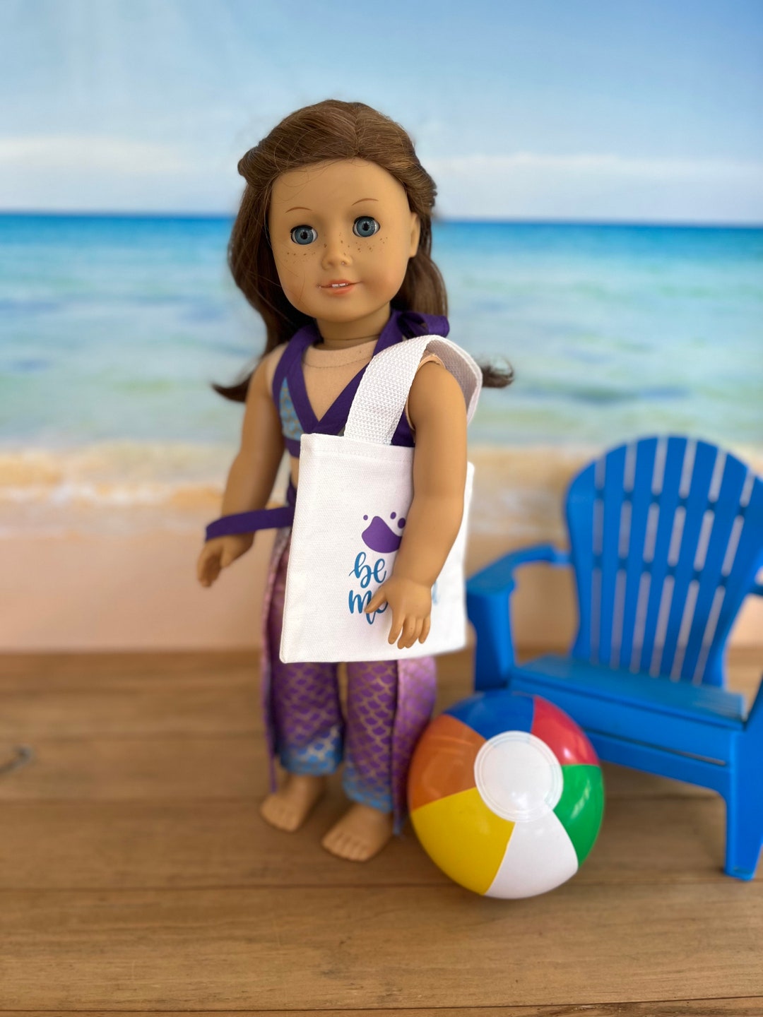 Bikini Top and Pants for 18 Dolls Swimwear for Dolls - Etsy