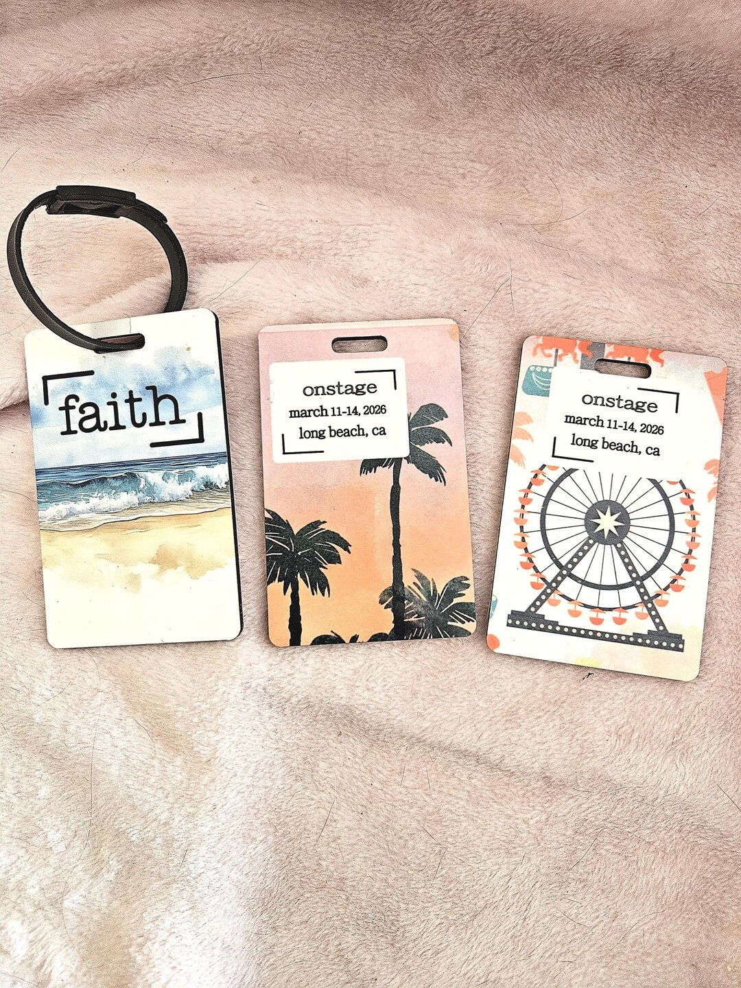 Stampin’ Up! SU Onstage 2026 Long Beach Luggage Tag Bag Tag Souvenir - Etsy