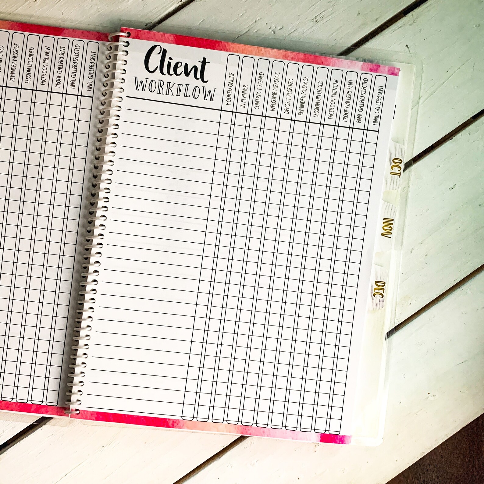 Photographers Keepall Custom Appointment Book you Choose - Etsy