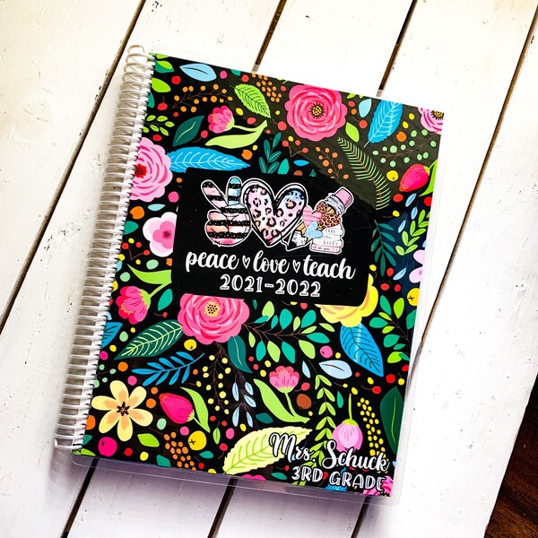 Teacher Planner - Etsy