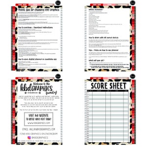Digital Softball & Baseball Sports Scorebook - for Goodnotes App | 25 ...