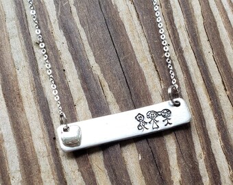 Stick Figure Jewelry | Etsy