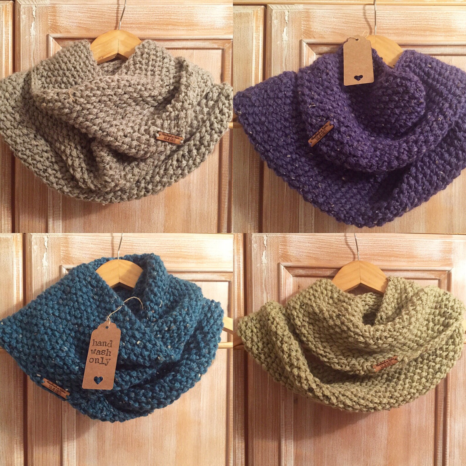 Pattern for Chunky Infinity Scarf **pattern Only** - Etsy