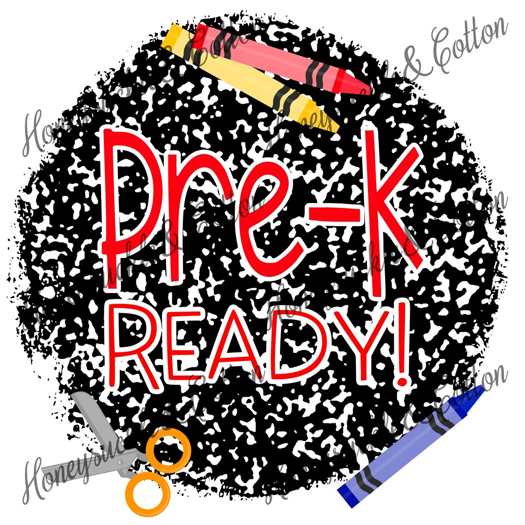 Pre-k Ready, Back to School PNG - Etsy
