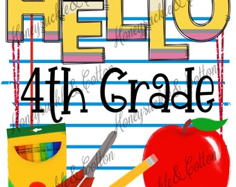 INSTANT DOWNLOAD Ready to Rule 4th Fourth Grade Hello Goodbye Nailed It ...
