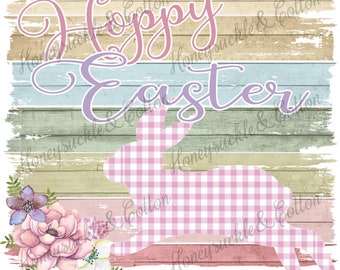 Hoppy Easter Colouring Page: Digital Download - Etsy