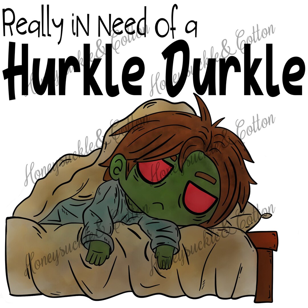Really in Need of a Hurkle Durkle, Lounging PNG - Etsy