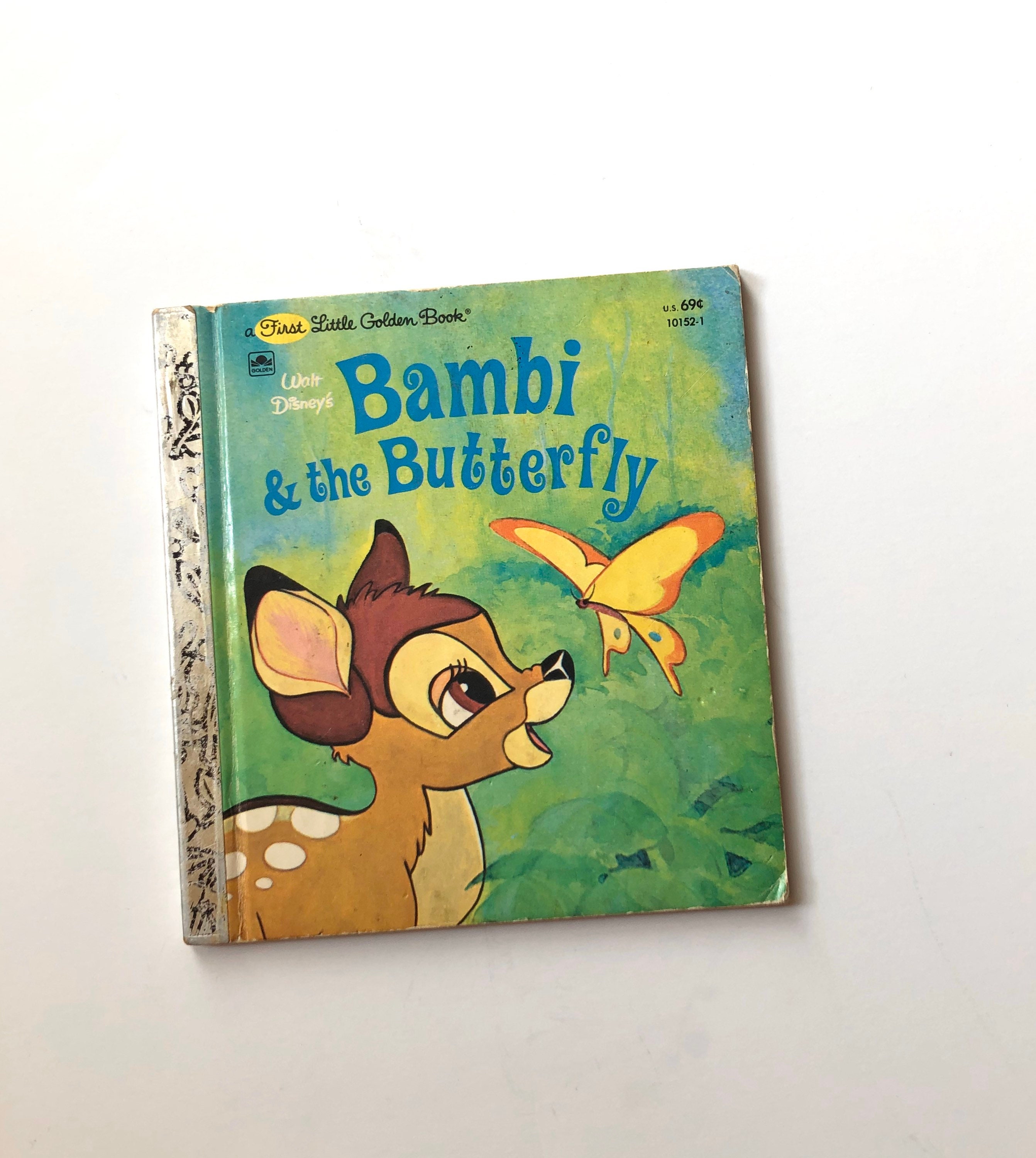 Vintage Bambi Mini Little Golden Book / 80s Disney Pre-K Book | Etsy