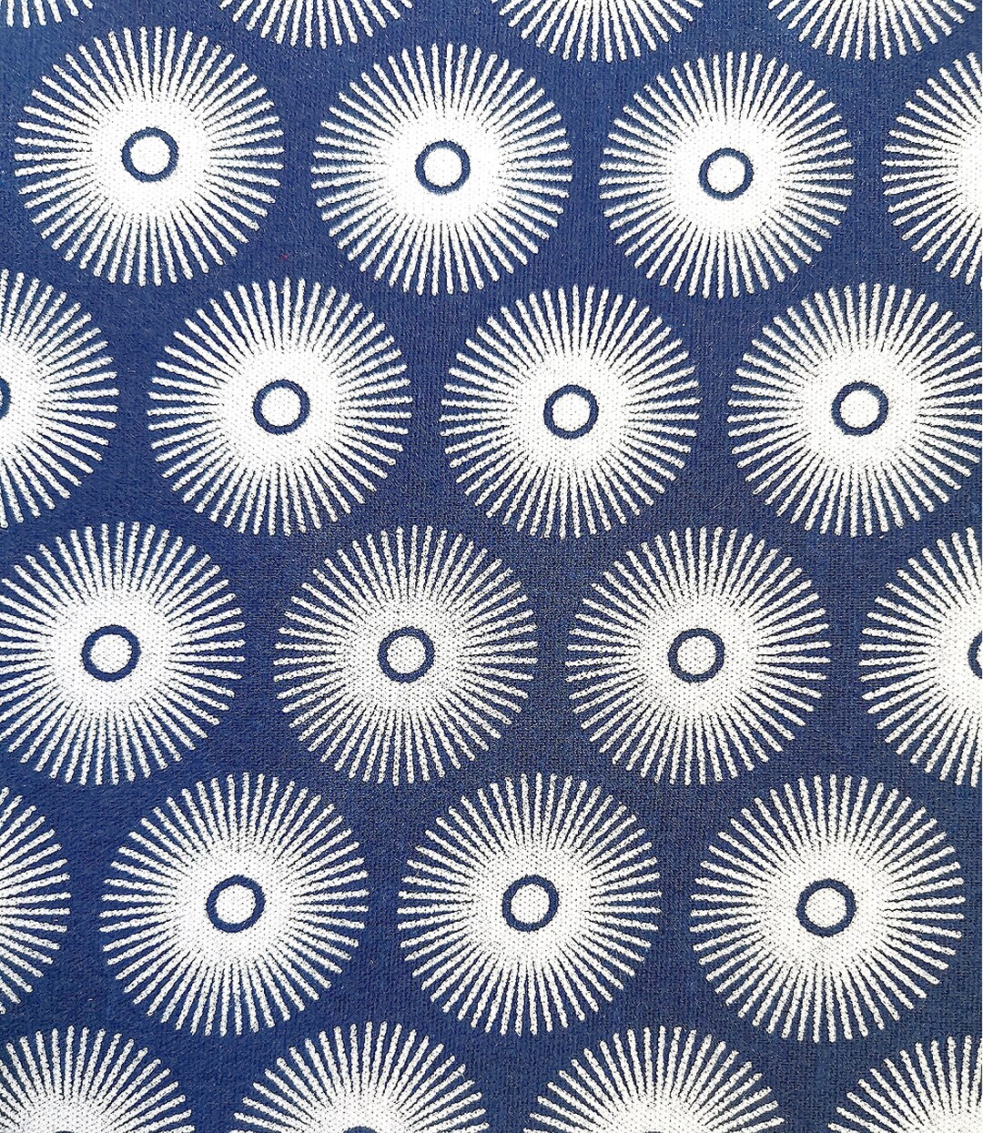 Tissu Shweshwe Indigo - Motifs Soleil - 100% Coton - Etsy