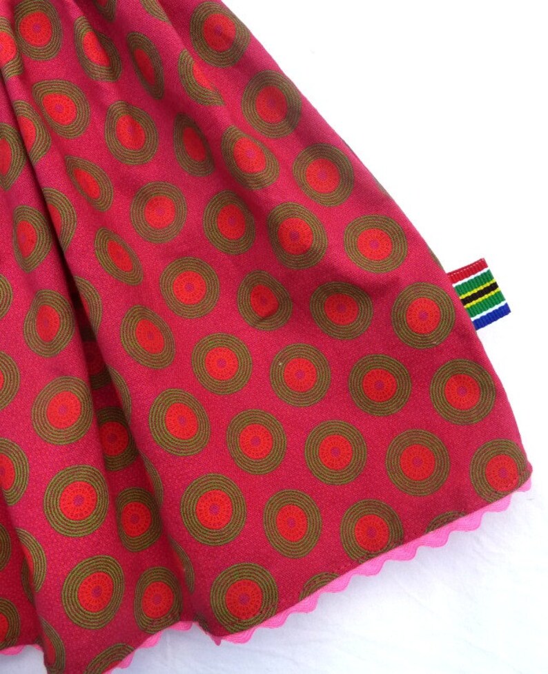 Pink Hand Made Shweshwe Cotton Dress - Etsy