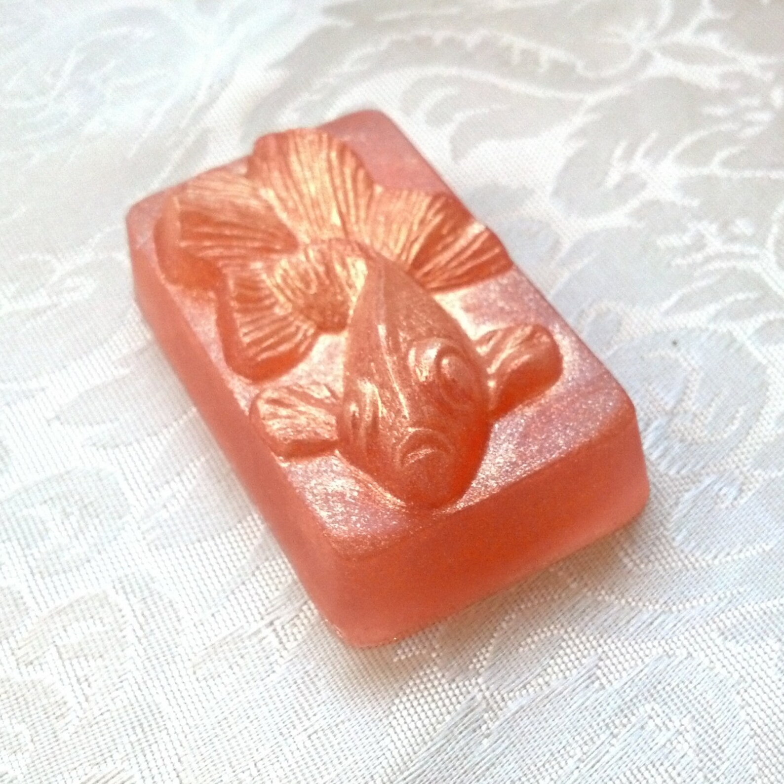 Koi Goldfish Guest Sized Soap Bar Scented With Valencia Orange ...