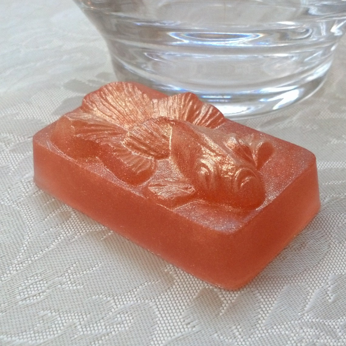 Koi Goldfish Guest Sized Soap Bar Scented With Valencia Orange ...