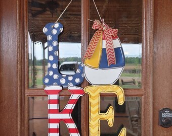Lake Door Hanger | Etsy