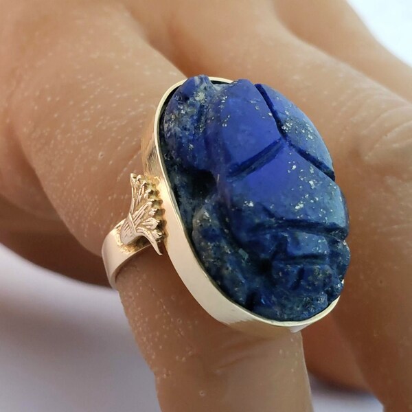 Scarab Ring - Etsy