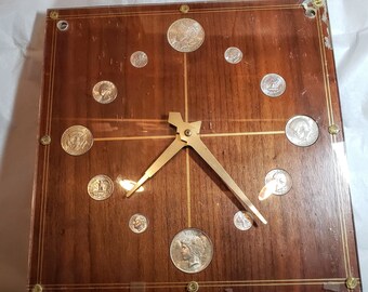 Coin Clock | Etsy