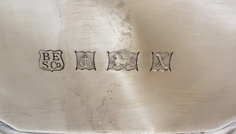 English Sterling Silver Tea Service - Etsy