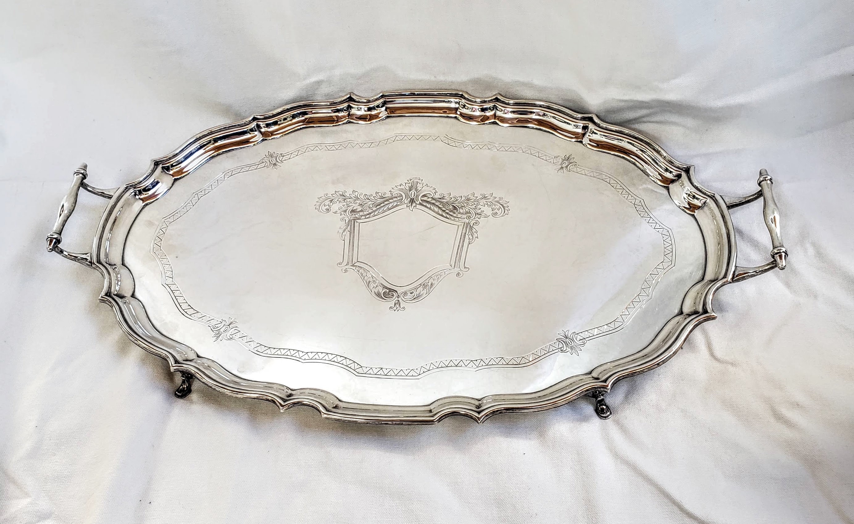 English Sterling Silver Tea Service - Etsy