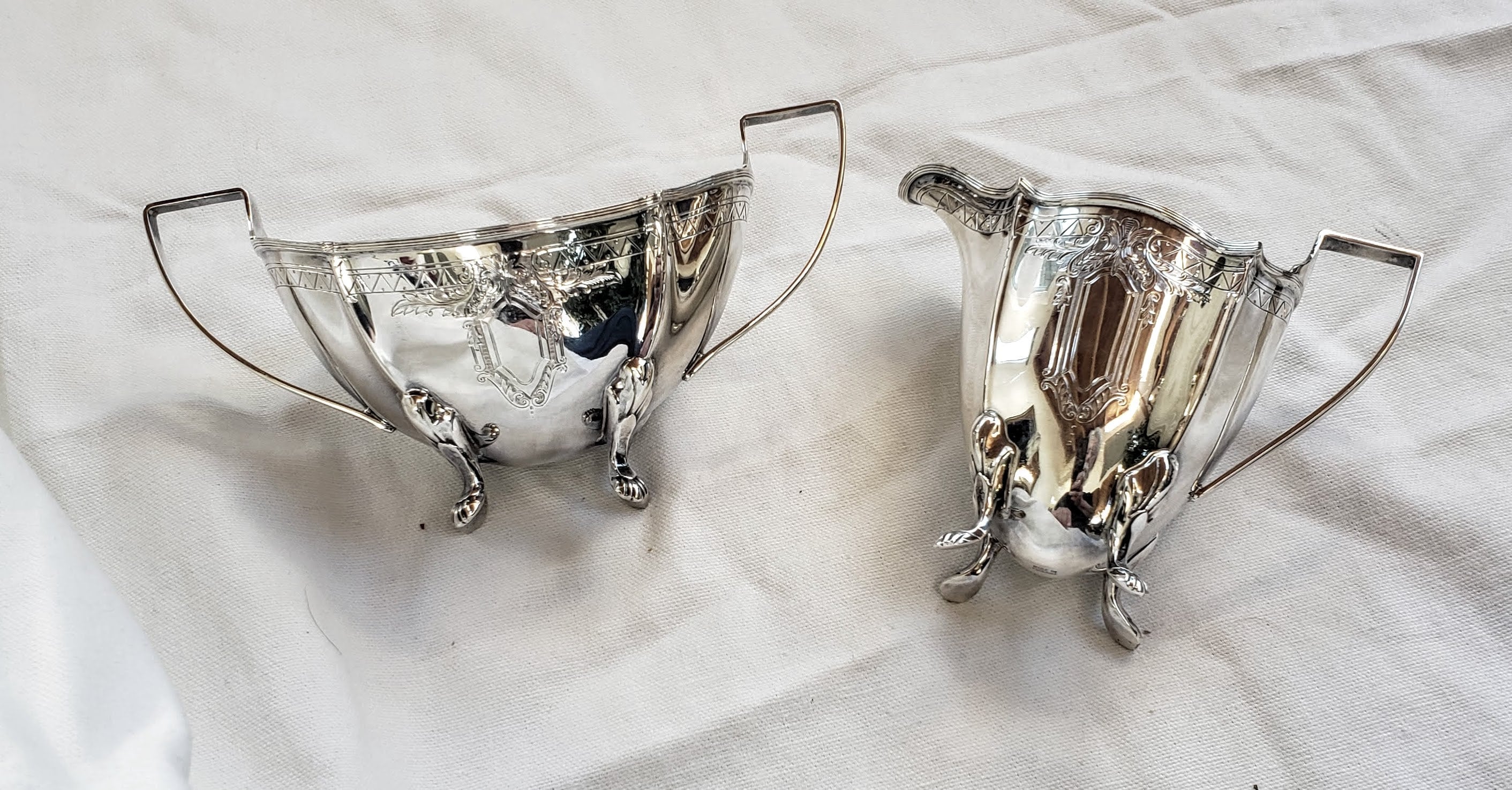 English Sterling Silver Tea Service - Etsy