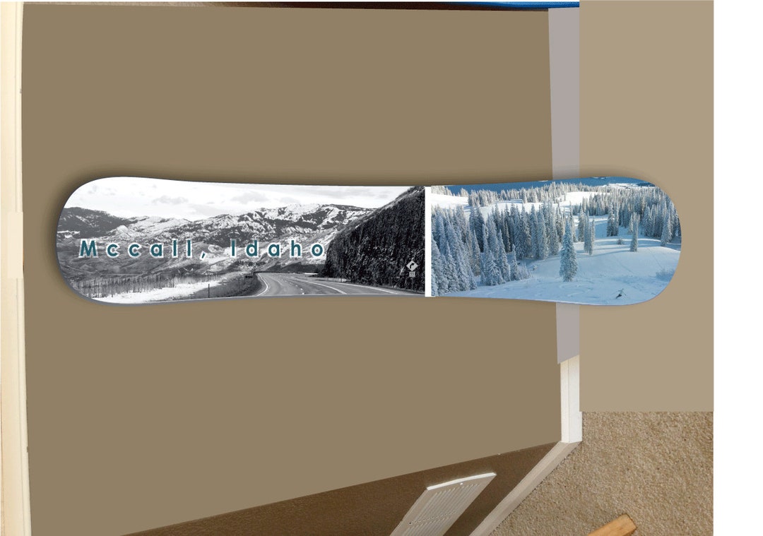 5' Snowboard Decor Snowboard Decor Mountain Skiing Decor - Etsy