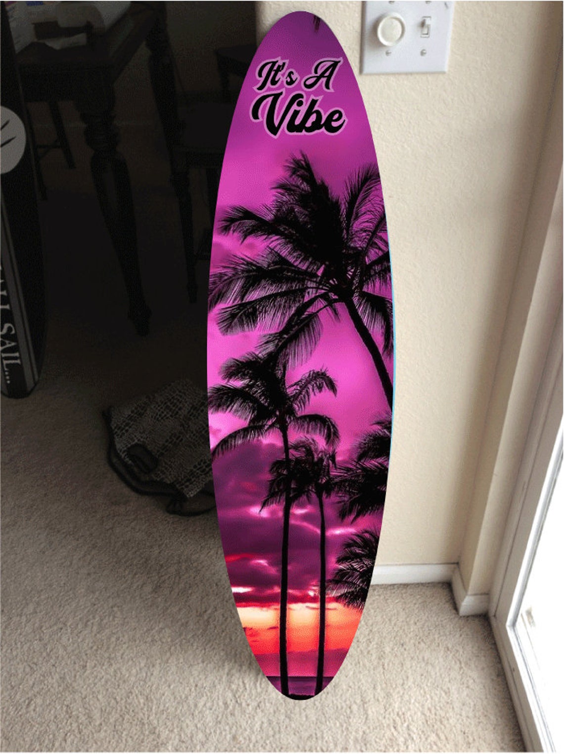 Wall Hanging Surf Board Surfboard Decor Hawaiian Beach Surfing - Etsy