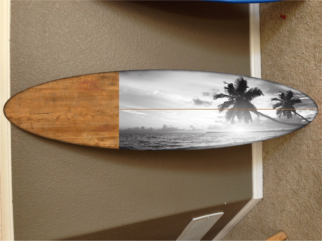 6' Epoxy Finish Surfboard Wall Hanging Surf Board - Etsy