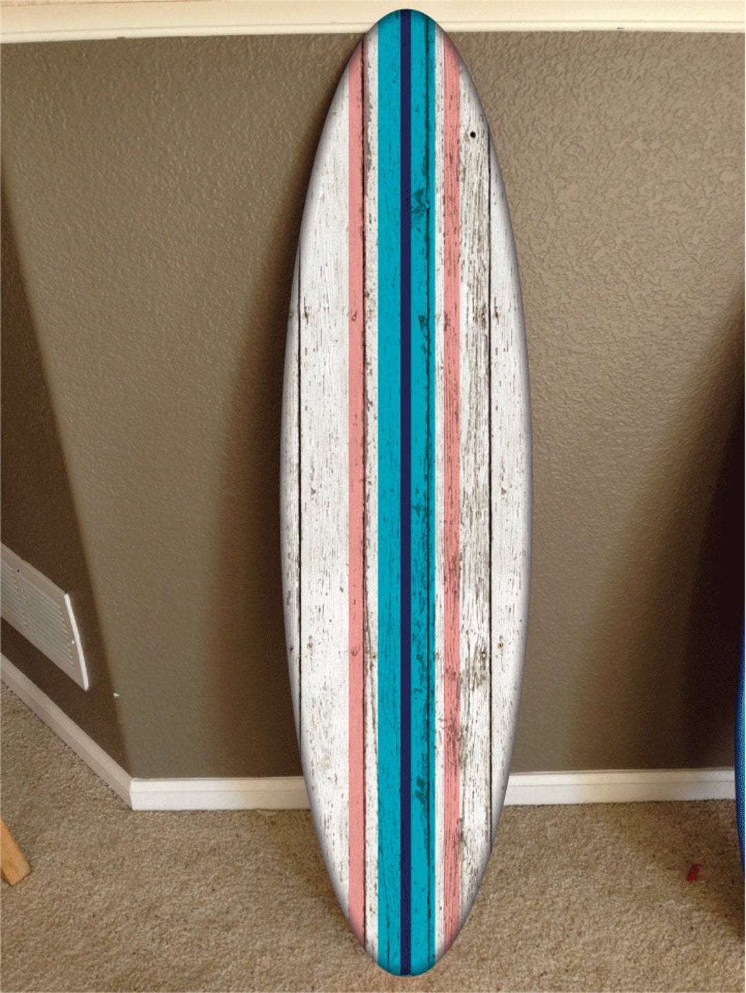 6' Matte Finish Size Wall Hanging Surf Board Surfboard Decor Hawaiian ...