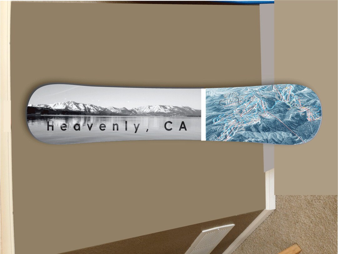 4' Snowboard Decor Snowboard Decor Mountain Skiing Decor - Etsy