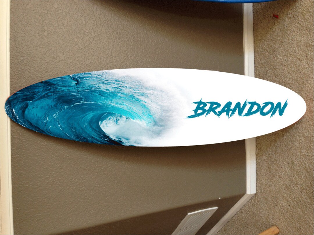 5' Surf Board Surfboard Decor Hawaiian Beach Surfing Beach Decor - Etsy