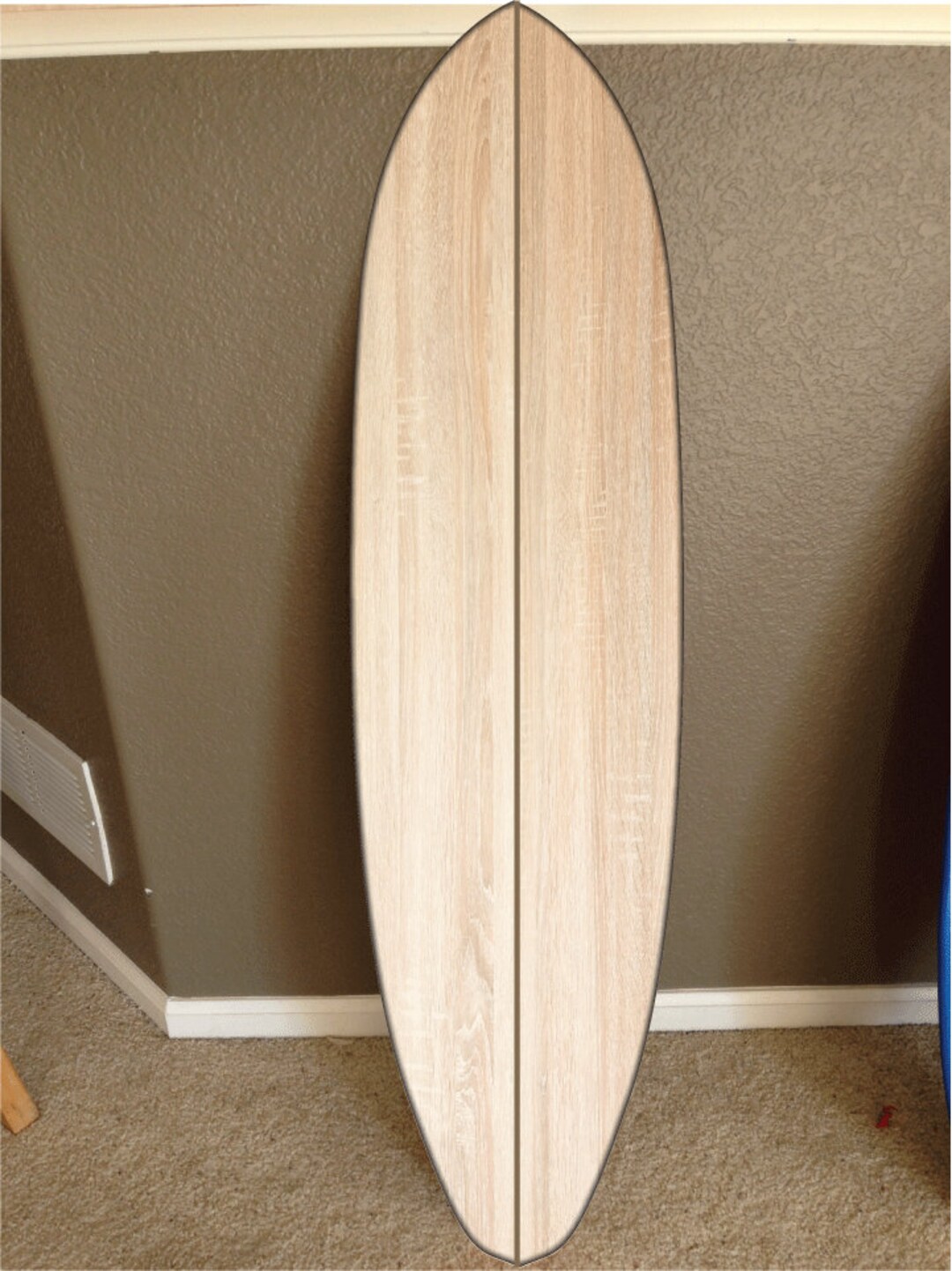 66" Matte Finish Surfboard Wall Hanging Surf Board - Etsy