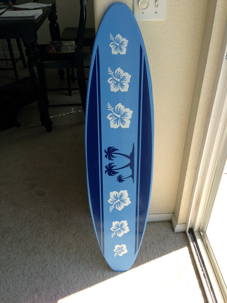 Wall Hanging Surf Board Surfboard Decor Hawaiian Beach Surfing - Etsy
