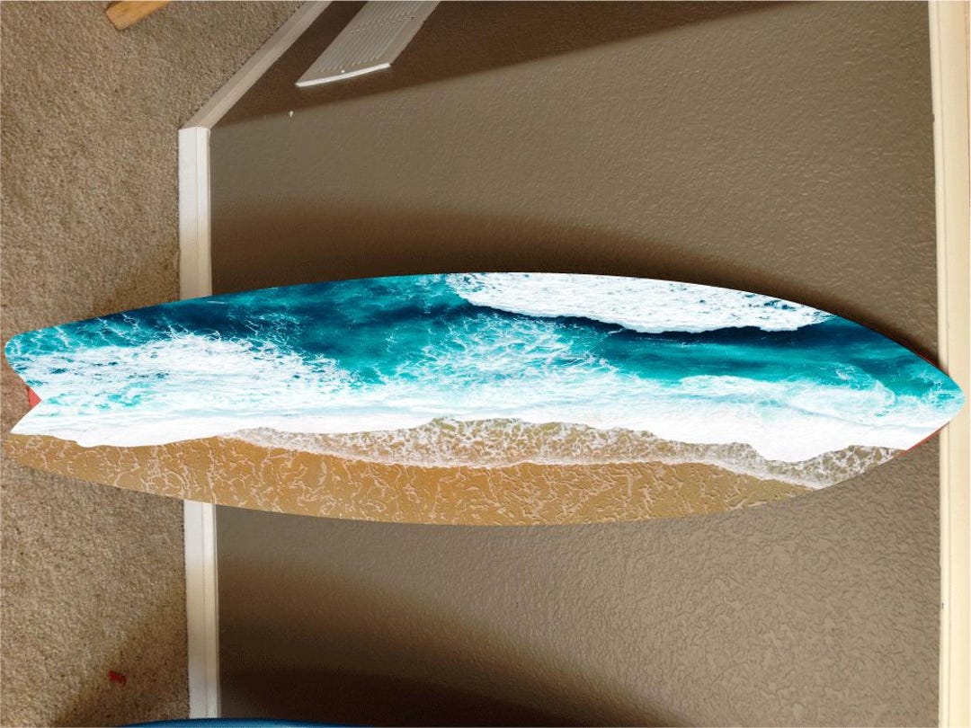 4' Epoxy Finish Surfboard Wall Hanging Surf Board - Etsy