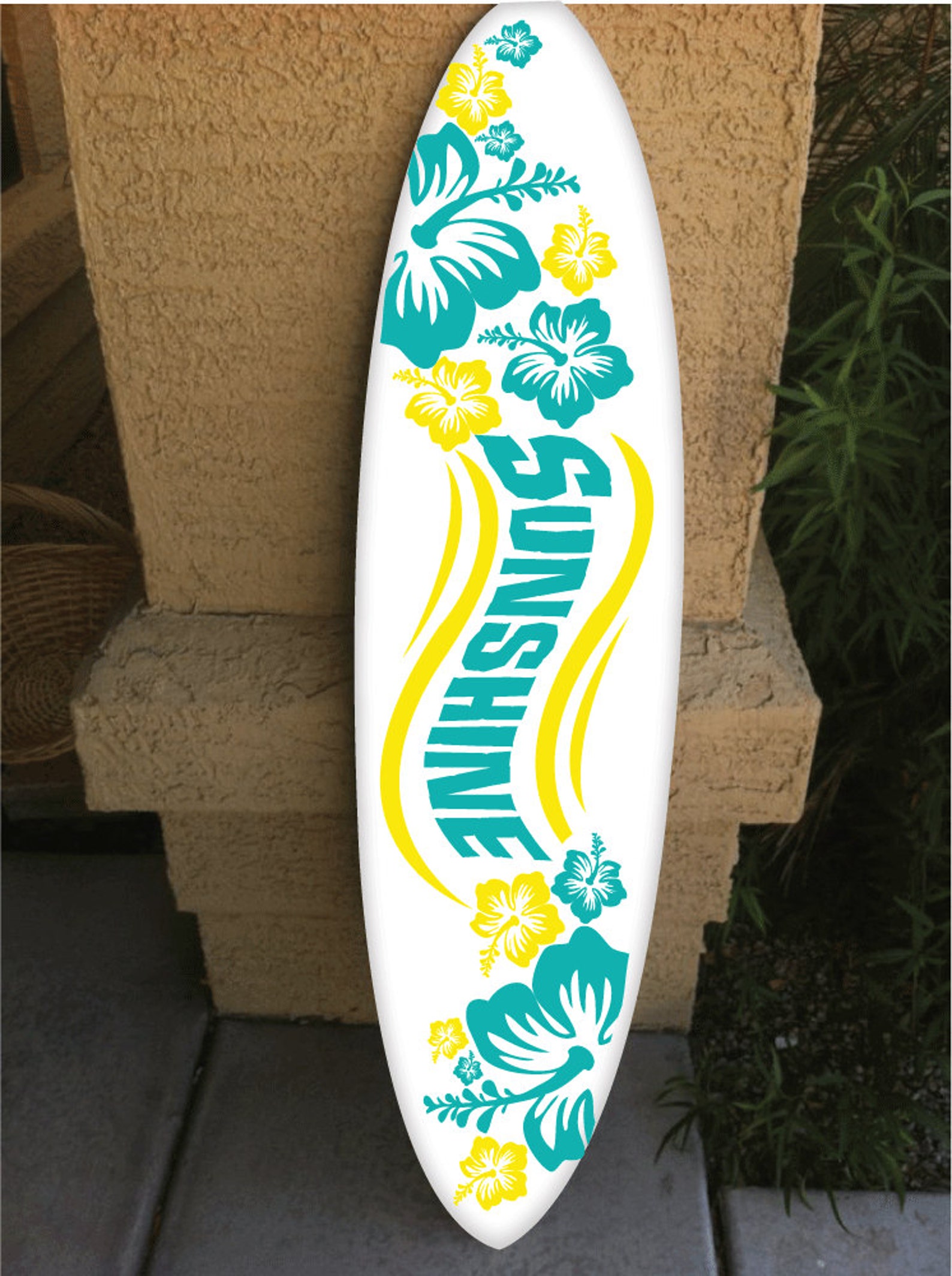Wall Hanging Surf Board Surfboard Decor Hawaiian Beach Surfing - Etsy