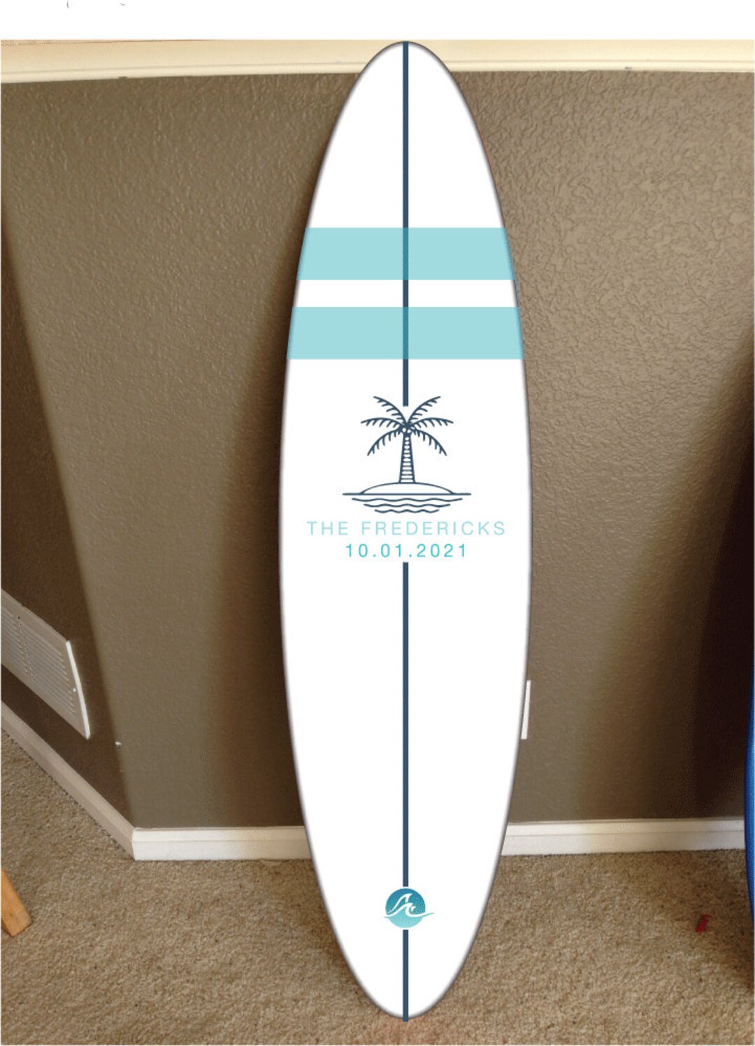 5' Wall Hanging Surf Board Surfboard Decor Hawaiian Beach Surfing Beach ...