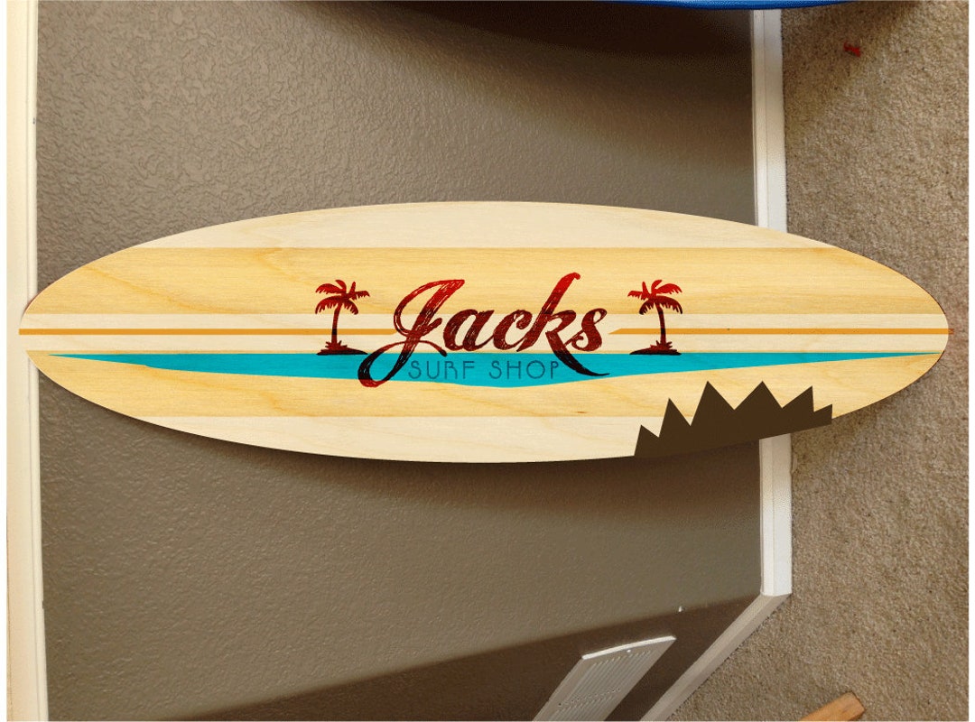Surf Board Surfboard Decor Hawaiian Beach Surfing Beach Decor - Etsy